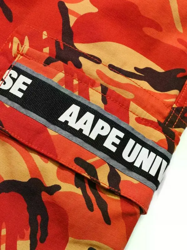 AAPE BY *A BATHING APE Camouflage Cargo Shorts