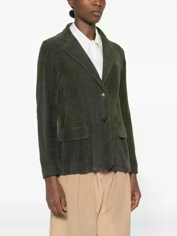 Amina Rubinacci Corduroy Notch-lapel Blazer