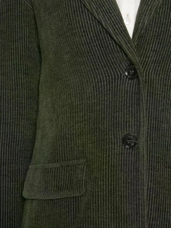 Amina Rubinacci Corduroy Notch-lapel Blazer
