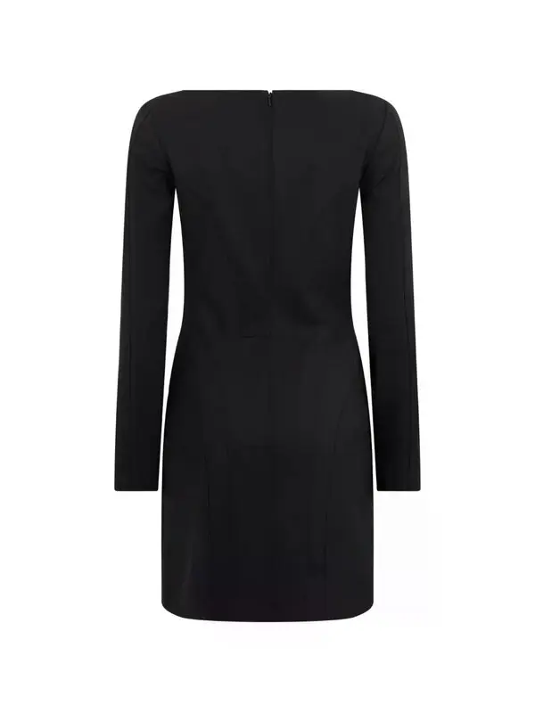 Alberta Ferretti Long-sleeve Mini Dress
