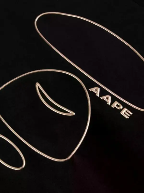 AAPE BY *A BATHING APE Moonface Graphic-print T-shirt