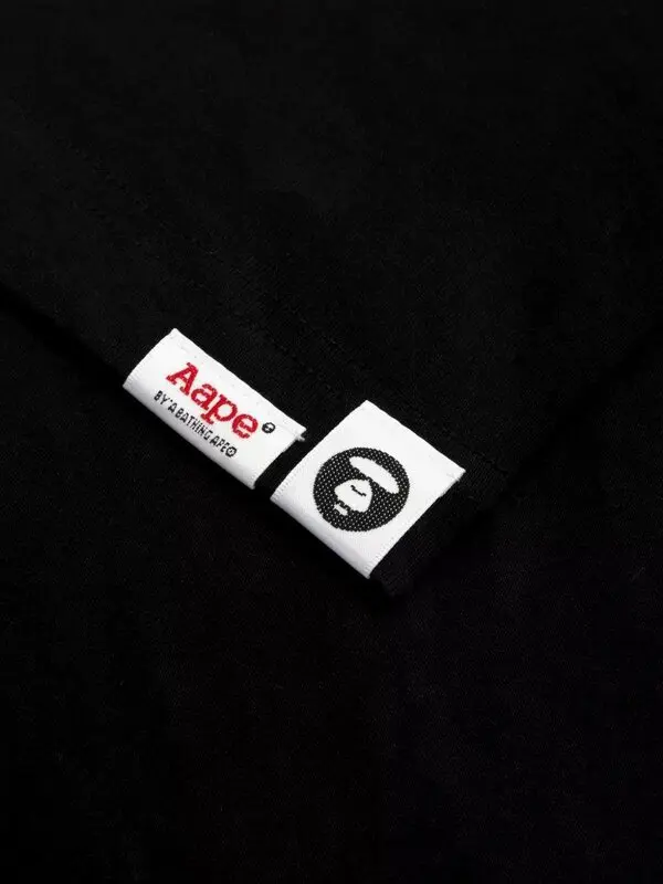 AAPE BY *A BATHING APE Moonface Graphic-print T-shirt