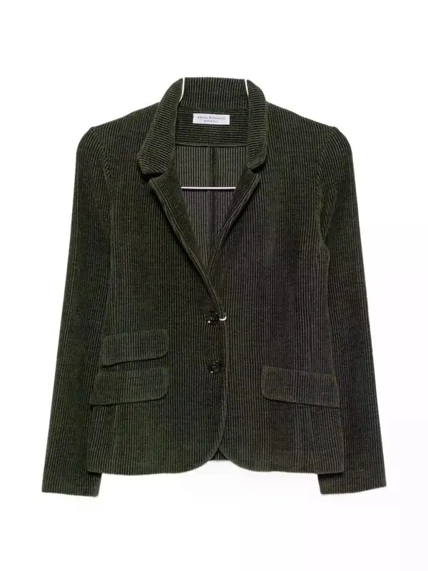 Amina Rubinacci Avery Button-up Blazer - Green