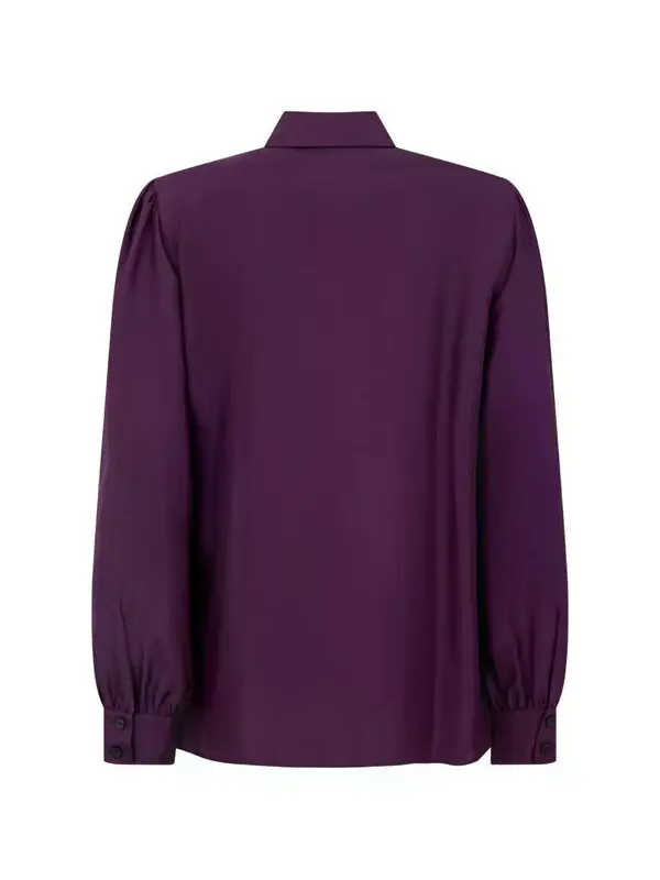 Alberta Ferretti Embellished Silk Shirt