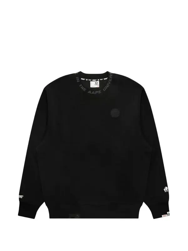 AAPE BY *A BATHING APE Moonface Patch Sweatshirt