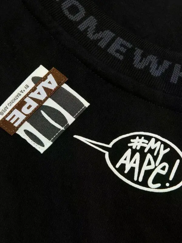 AAPE BY *A BATHING APE Moonface Patch Sweatshirt