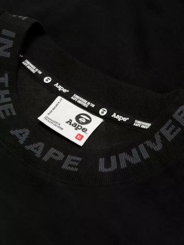AAPE BY *A BATHING APE Moonface Patch Sweatshirt