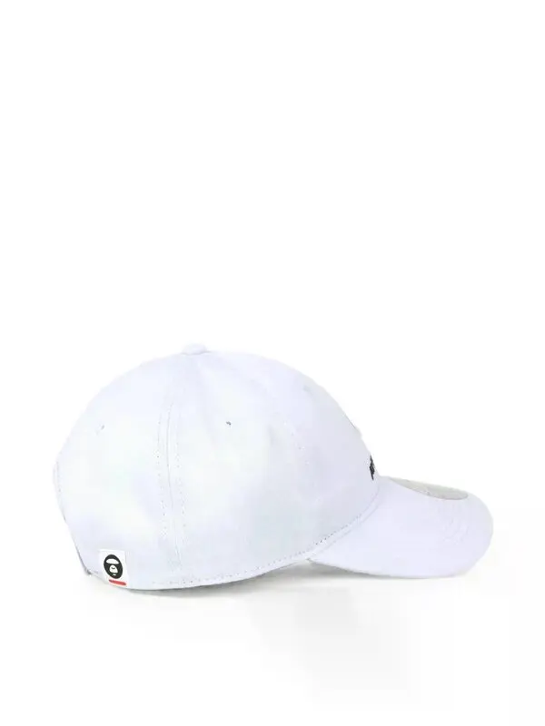 AAPE BY *A BATHING APE Moonface Heart-patch Baseball Cap - Black