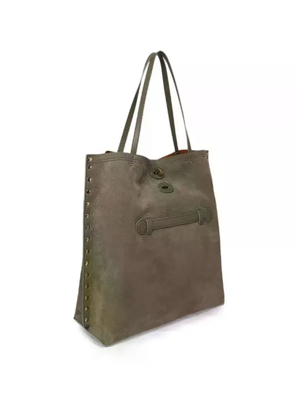 ZANELLATO M A' Spasso® Studded Leather Tote Bag