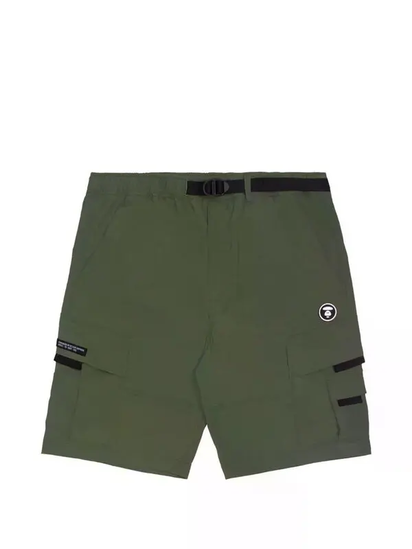AAPE BY *A BATHING APE Moonface Belted Cargo Shorts