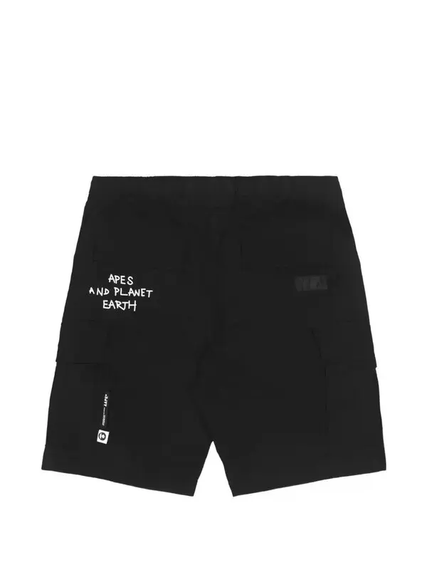 AAPE BY *A BATHING APE Moonface Belted Cargo Shorts