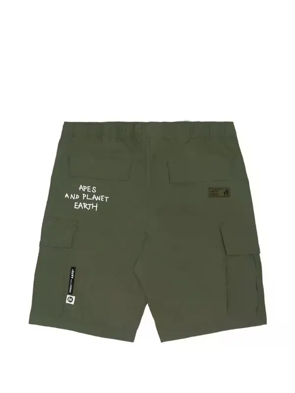 AAPE BY *A BATHING APE Moonface Belted Cargo Shorts