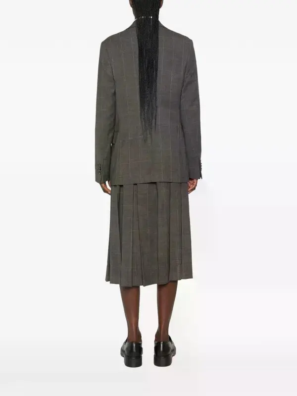 Simone Rocha Embellished Prince Of Wales Check Blazer