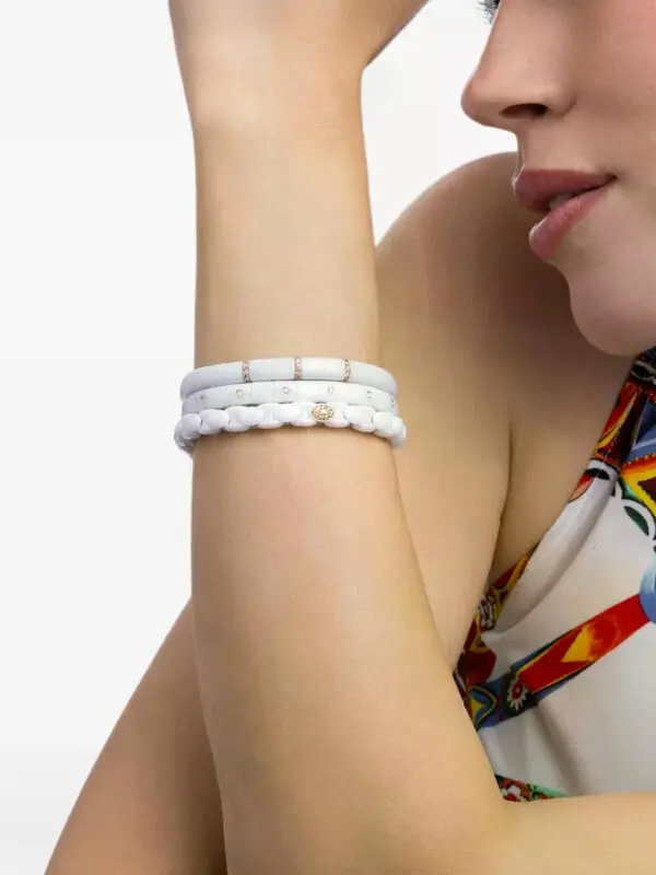 Roberto Demeglio Pura Ceramic And Diamond Bracelet