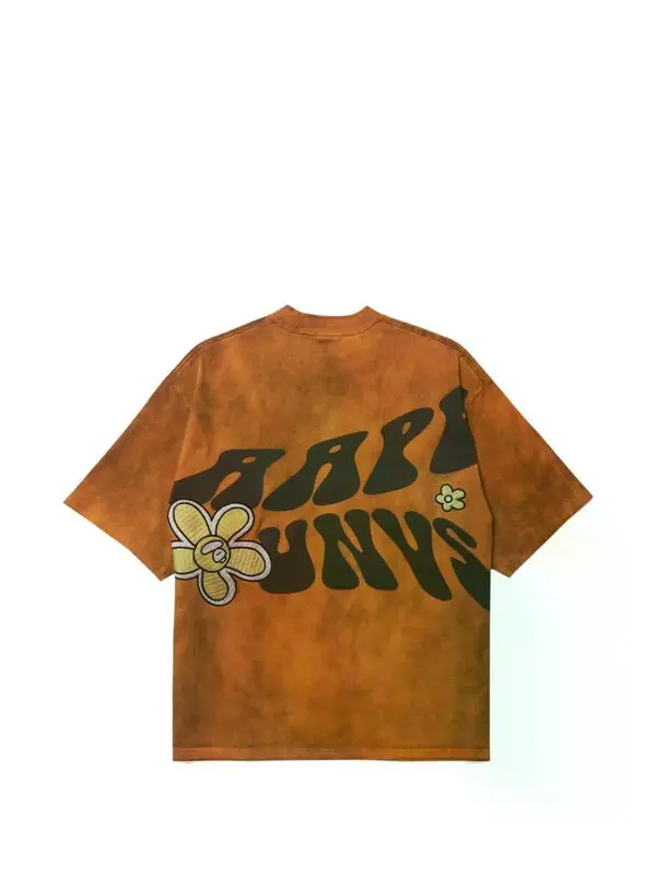 AAPE BY *A BATHING APE Moonface Tie-dye T-shirt