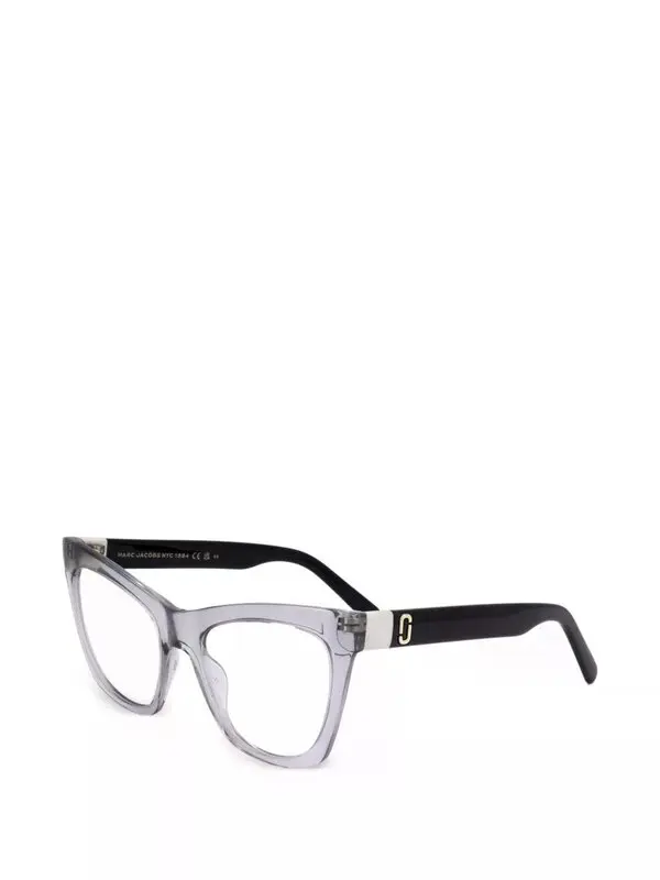 Marc Jacobs Cat Eye Frame Eyeglasses - Grey