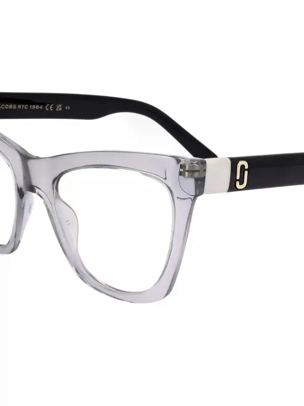 Marc Jacobs Cat Eye Frame Eyeglasses - Grey