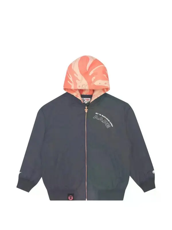 AAPE BY *A BATHING APE Panelled Logo Jacket
