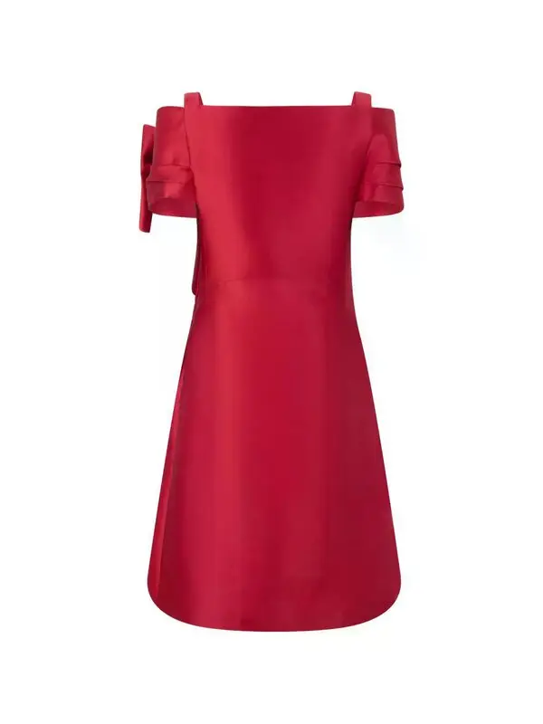 Alberta Ferretti Bow-detail Mini Dress