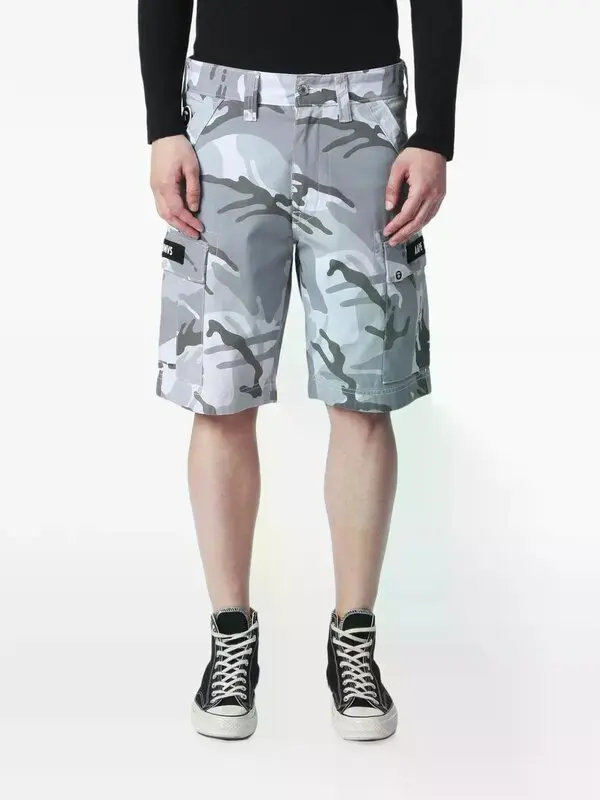 AAPE BY *A BATHING APE Camouflage Print Cargo Shorts