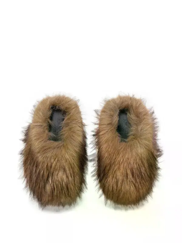 A.W.A.K.E. Mode Fur Texture Mules
