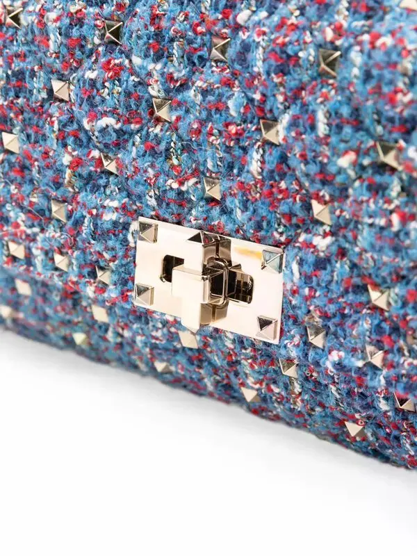 Valentino Garavani Tweed Cross Body Bag