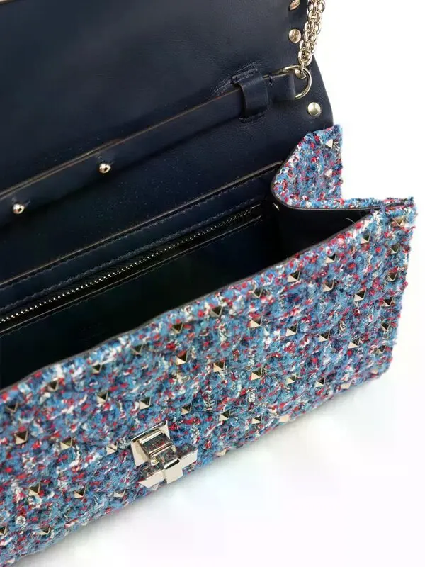 Valentino Garavani Tweed Cross Body Bag