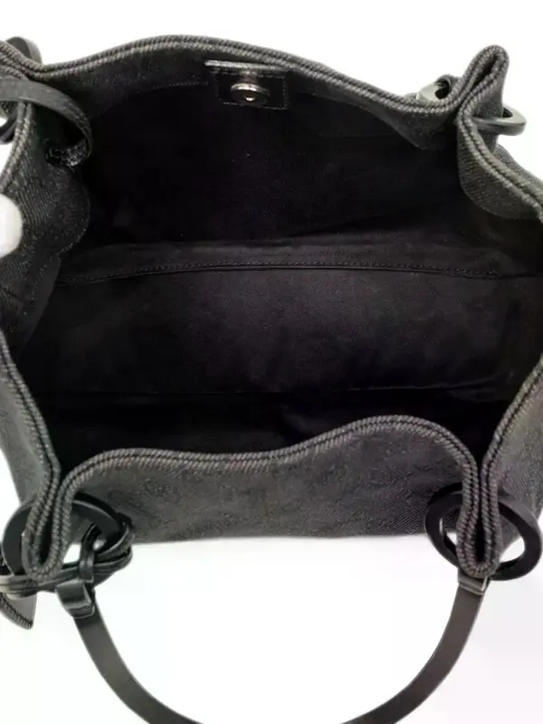 Gucci 2000-2015 Gg Denim Shoulder Bag
