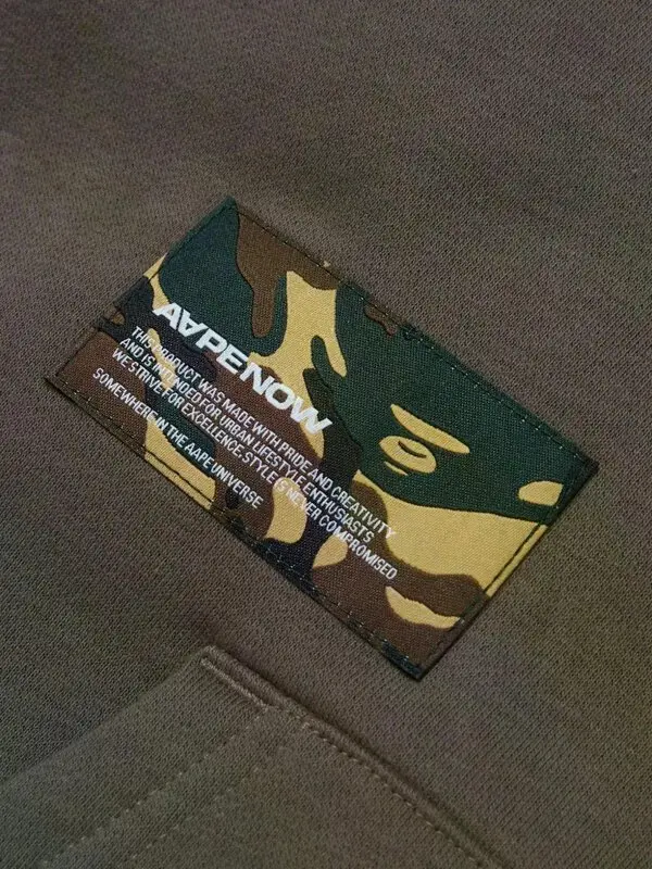 AAPE BY *A BATHING APE Moonface Drawstring Hoodie
