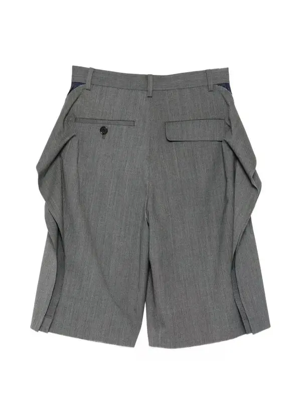 Undercover Layered Wool Shorts