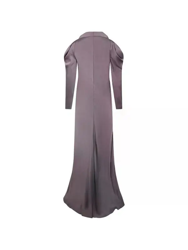 Alberta Ferretti Draped Maxi Dress
