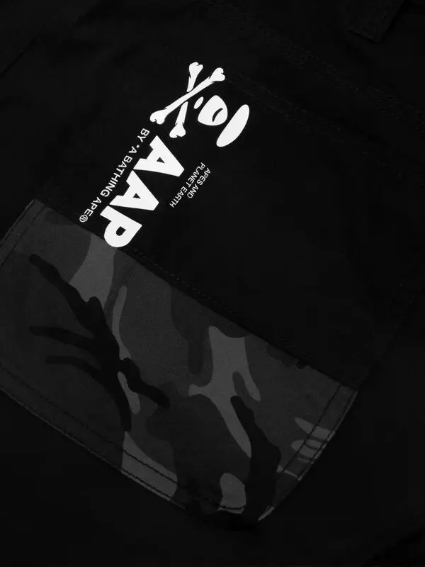 AAPE BY *A BATHING APE Paneled Cargo Shorts