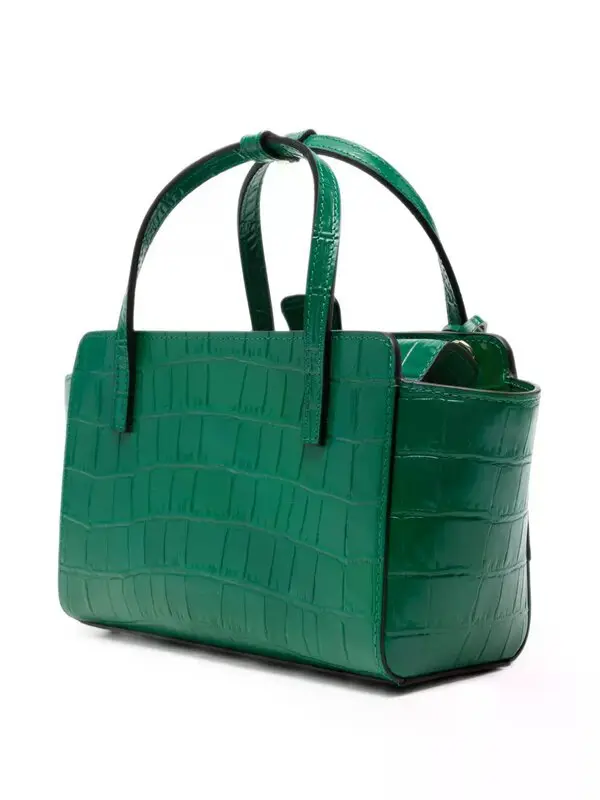 HIDESINS Flap S Cocco Croc-effect Leather Tote Bag
