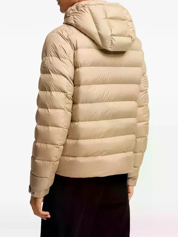 Moncler Hooded Padded Jacket - Neutrals