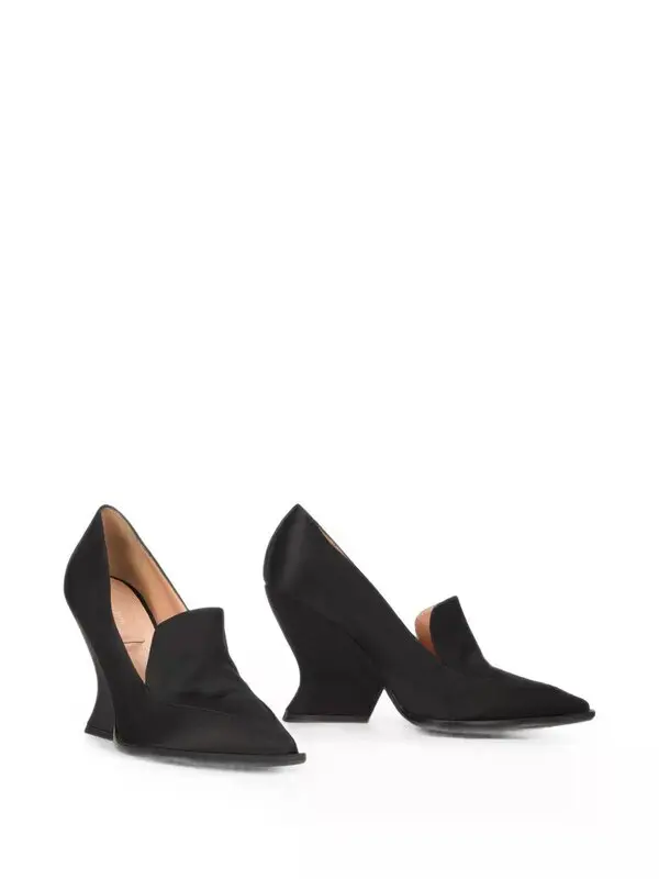 Alberta Ferretti Geometric-heel Pumps