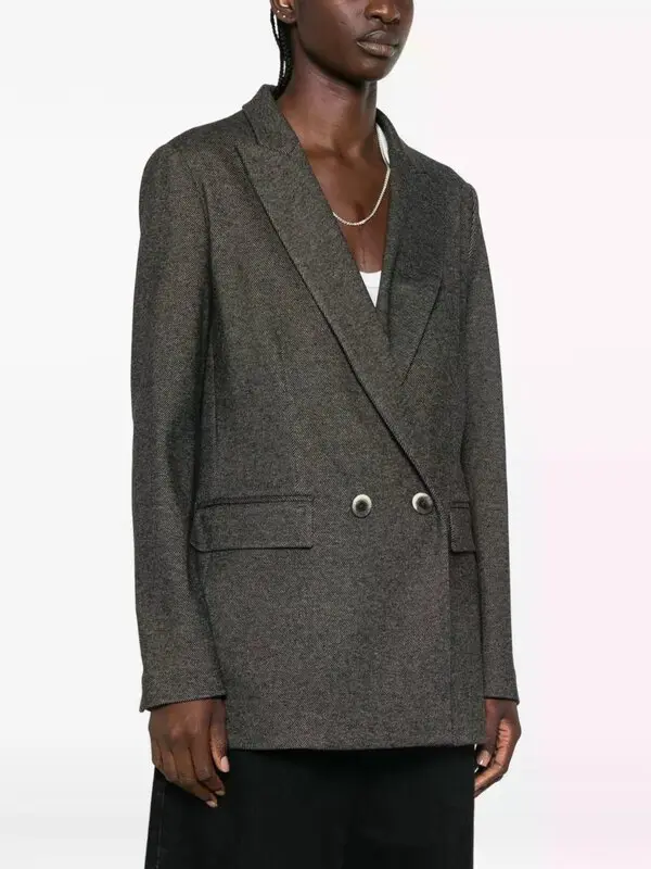 Herno Double-breasted Notched-lapels Blazer