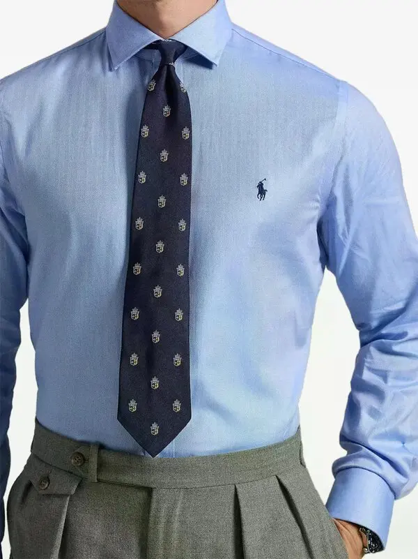 Polo Ralph Lauren Embroidered Logo Long Sleeve Shirt