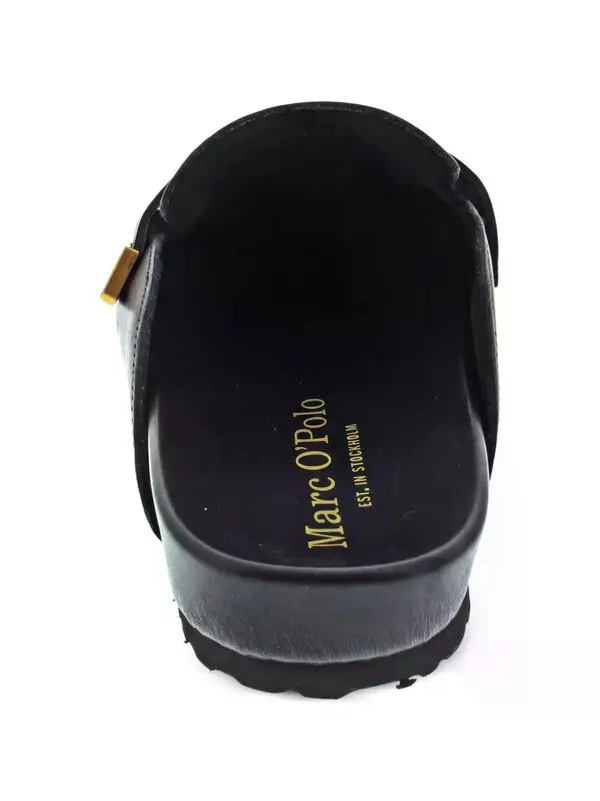 Marc O'polo Leather Penny Strap Mules