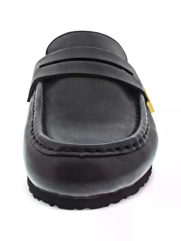 Marc O'polo Leather Penny Strap Mules