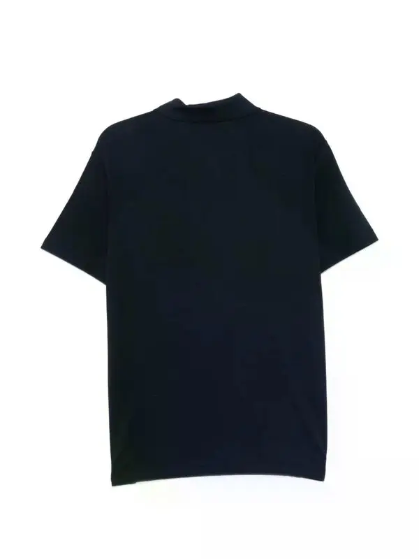 Paul & Shark Logo-patch Piqué Polo Shirt