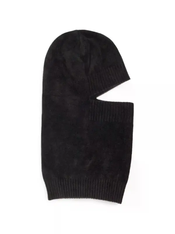 Alberta Ferretti Ribbed-knit Balaclava