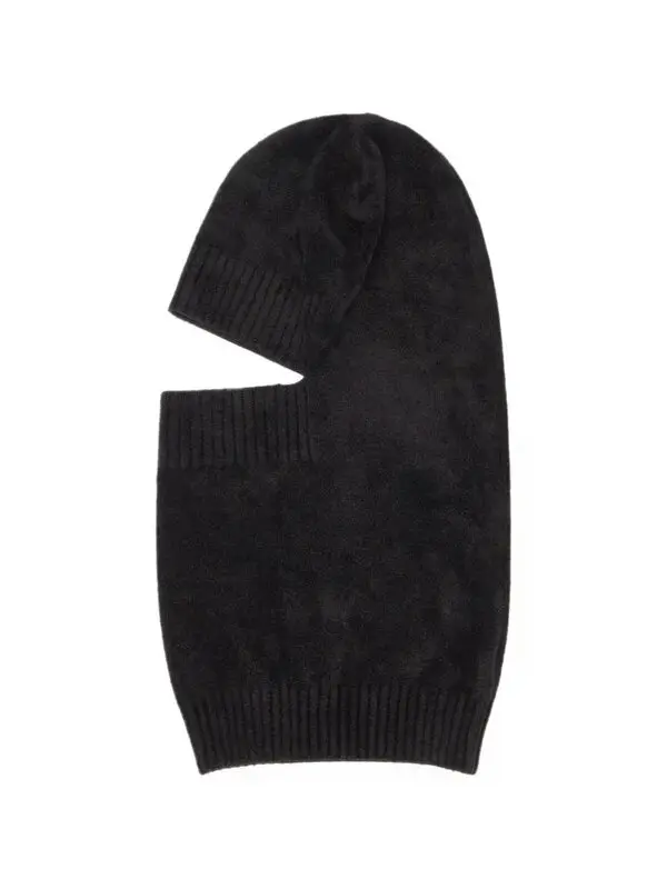 Alberta Ferretti Ribbed-knit Balaclava