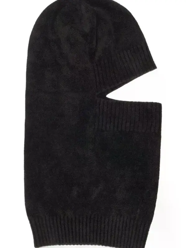 Alberta Ferretti Ribbed-knit Balaclava