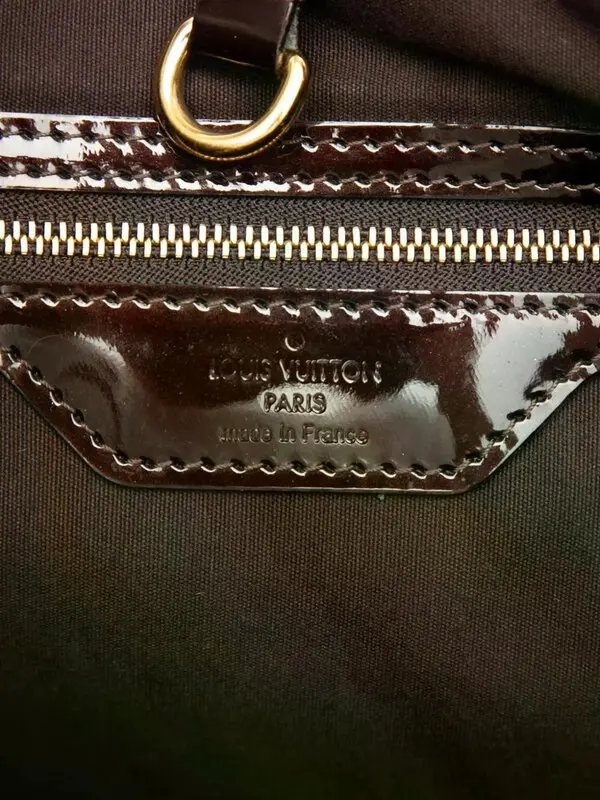 LOUIS VUITTON Monogram Vernis Wilshire Mm Tote Bag - Purple