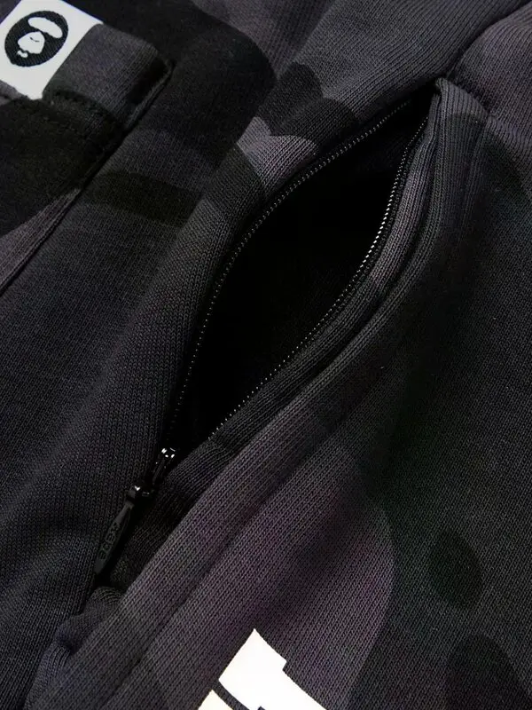 AAPE BY *A BATHING APE Moonface Camouflage-print Shorts