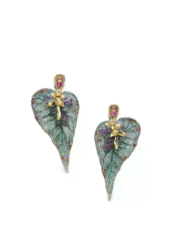 ANABELA CHAN Spirulina Sapphire Earrings