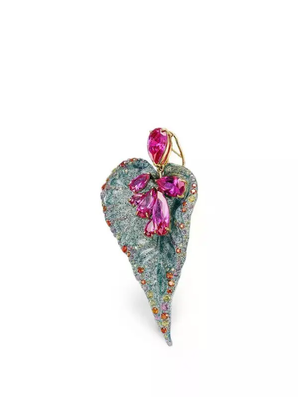 ANABELA CHAN Spirulina Sapphire Earrings