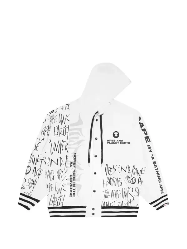 AAPE BY *A BATHING APE Graphic-print Hoodie