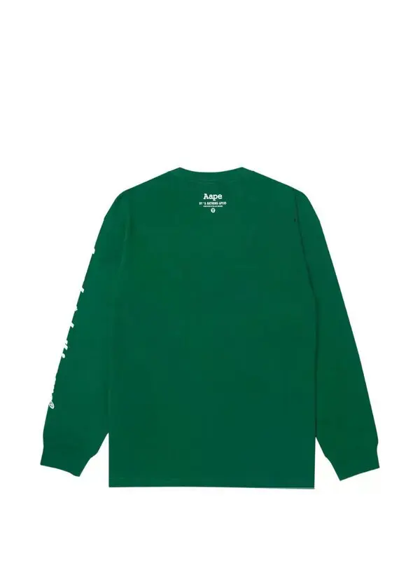 AAPE BY *A BATHING APE Moonface Camo-print T-shirt