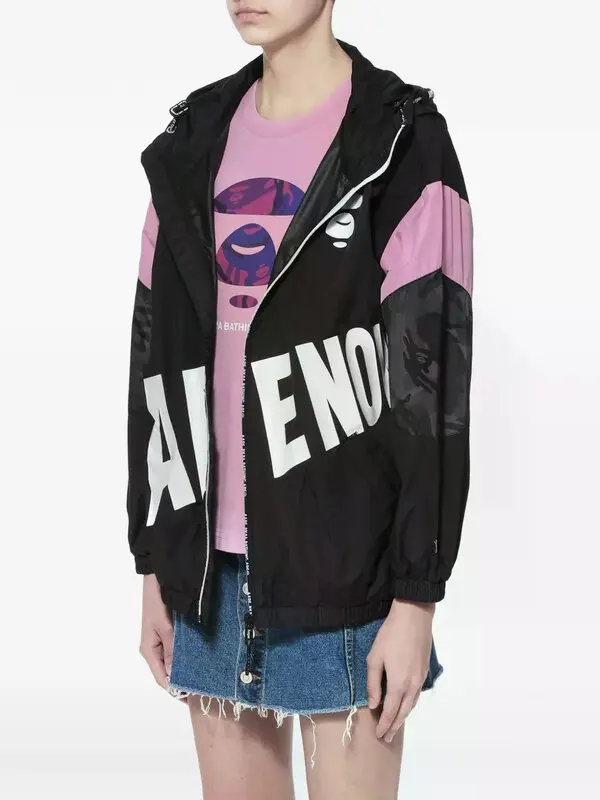 AAPE BY *A BATHING APE Camouflage Panel Zip Jacket